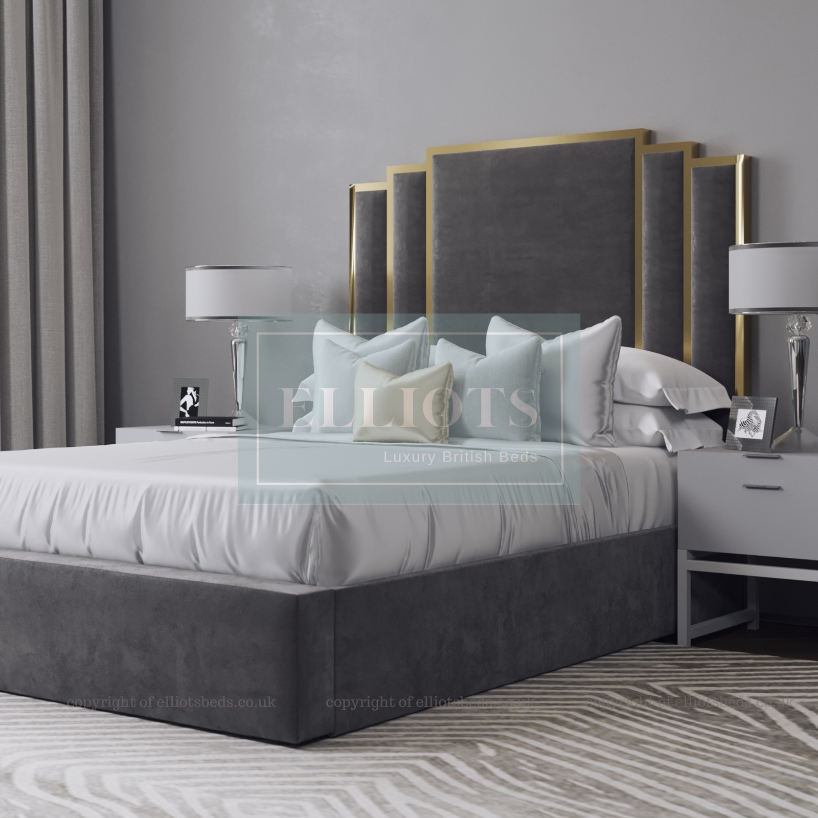 Hugo Bed with Under Storage Options